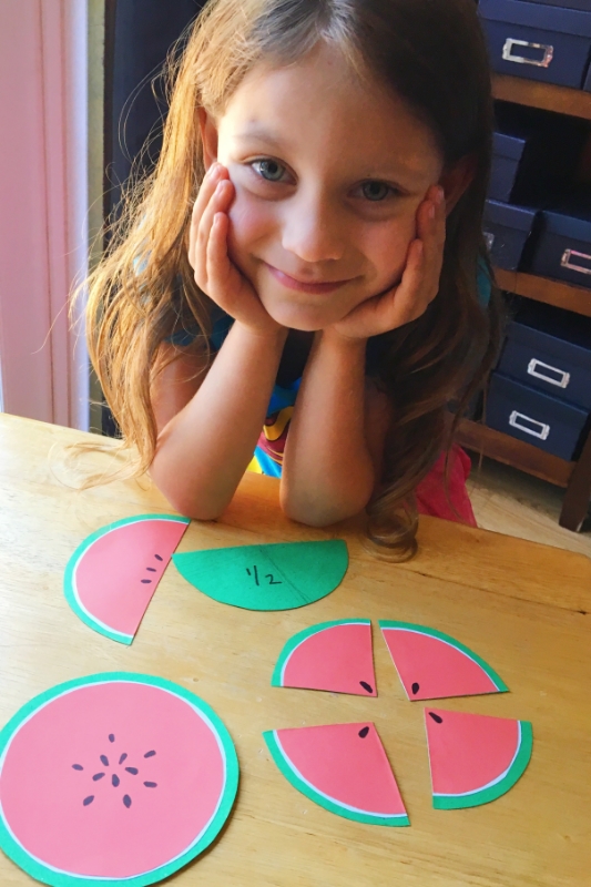 Work it Mommy: Watermelon Math for Preschoolers {TTBH Summer School #2}