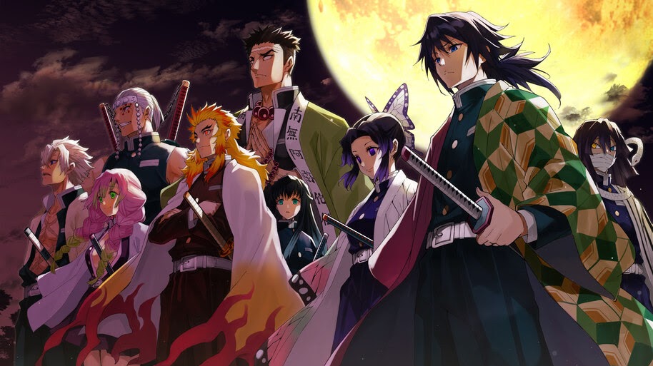 Hashira, All Members, Kimetsu no Yaiba, Characters, 8K, #6.1449 Wallpaper