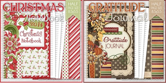 {NEW!} Gratitude Journal & Christmas Notebook Planner! - My Computer is ...