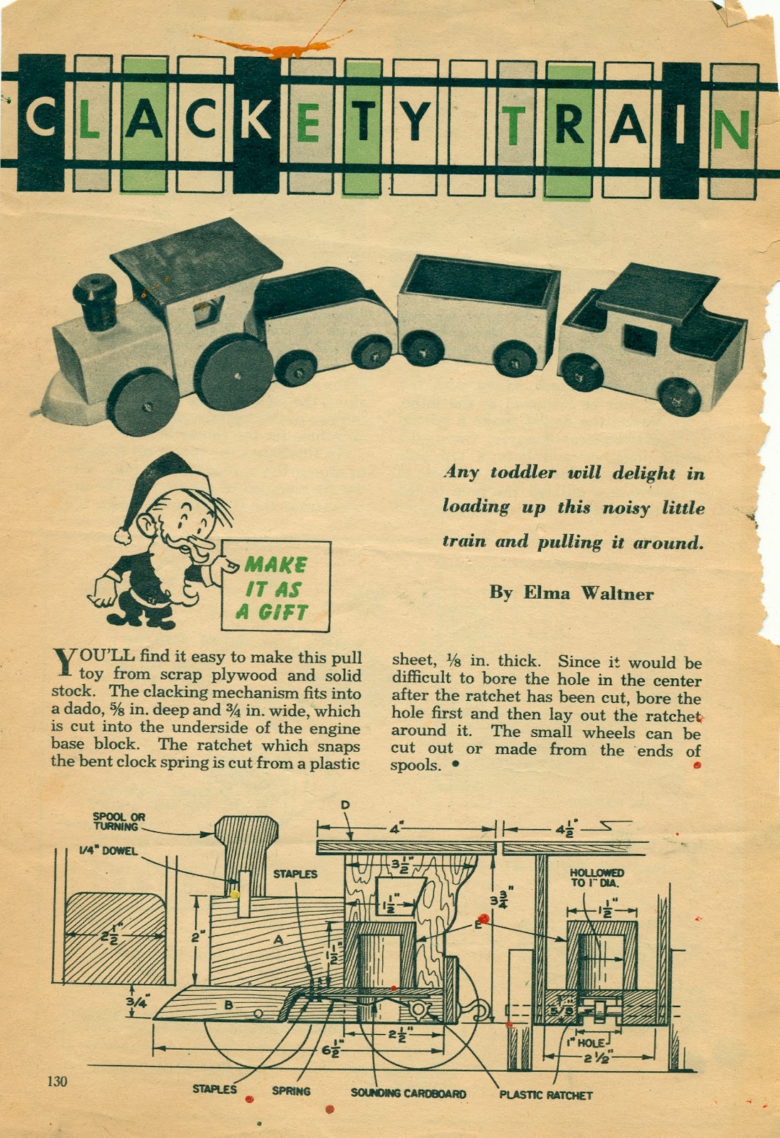 Finding Beauty in Ephemera: Clackety-Clack Train