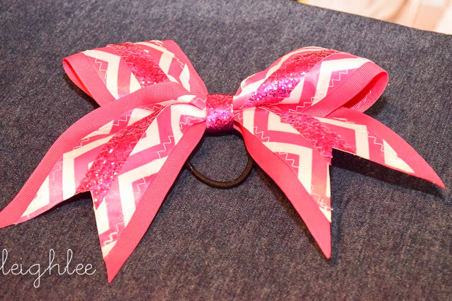 the Jocole blog: How to Make a Cheer Bow
