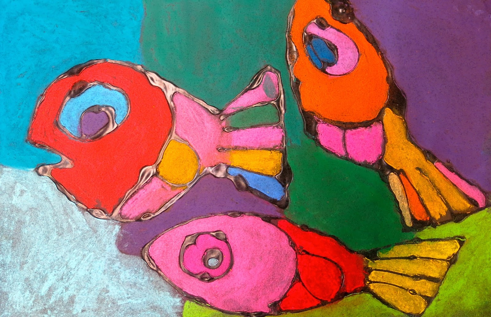 Cassie Stephens: DIY: Folk Art Fish UPDATE!