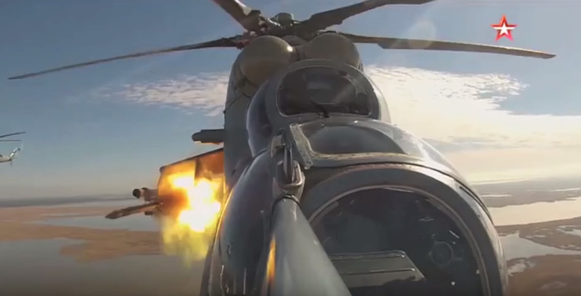 Military and Commercial Technology: Russian Mi-35M transport and combat ...