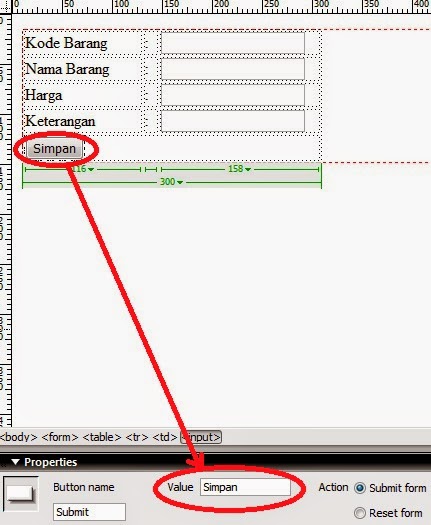 Cara Mendesain Form Tambah Berbasis GUI Untuk PHP Dengan Macromedia ...
