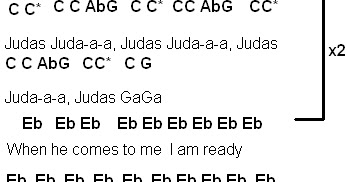 Flute Sheet Music: Judas