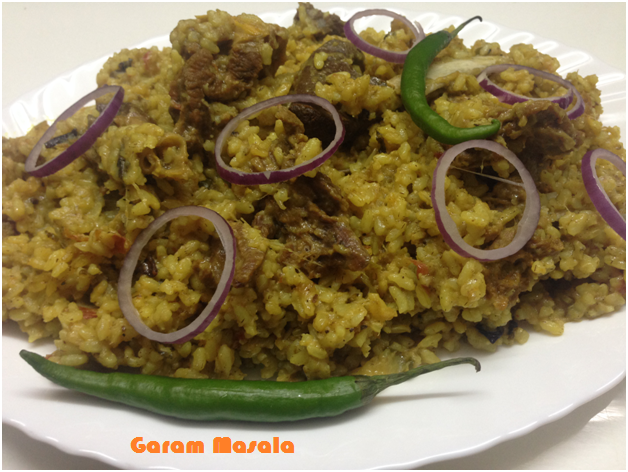 Garam Masala: Erachi Choru / Irachi Choru / Meat Rice