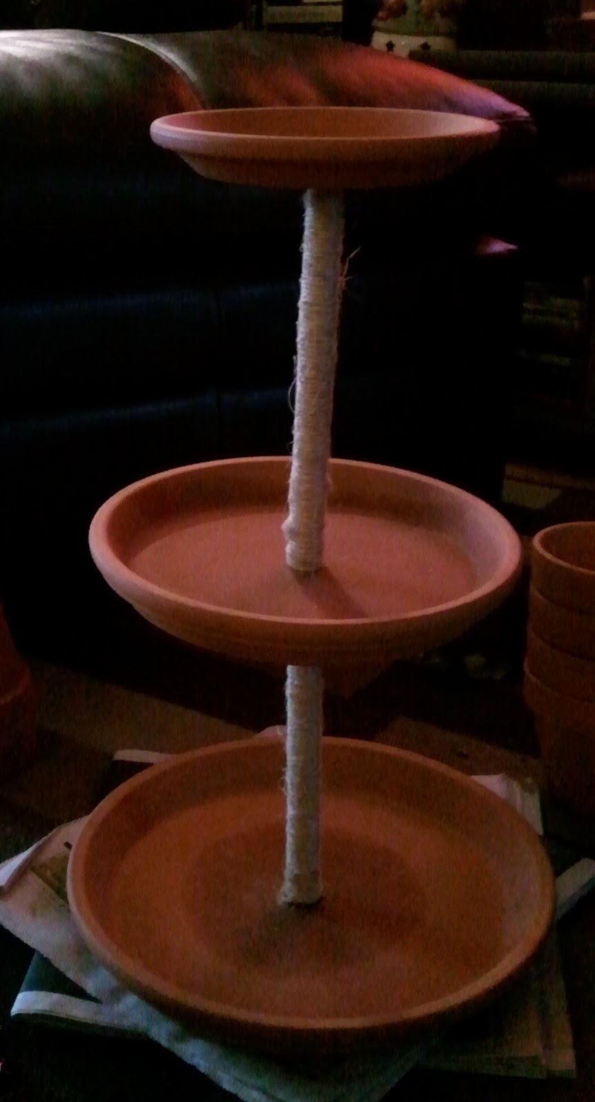 How to Make a Tiered Terracotta Tower