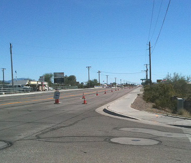 Desert Messenger, Quartzsite, AZ: State Route 95 beautification project ...
