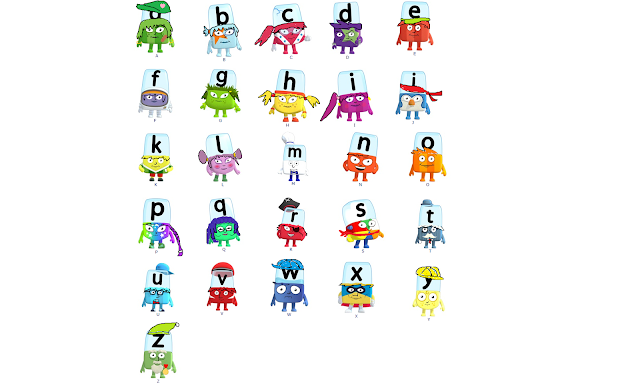 Isabelle's Blog world of toy: Redesigned alphablocks