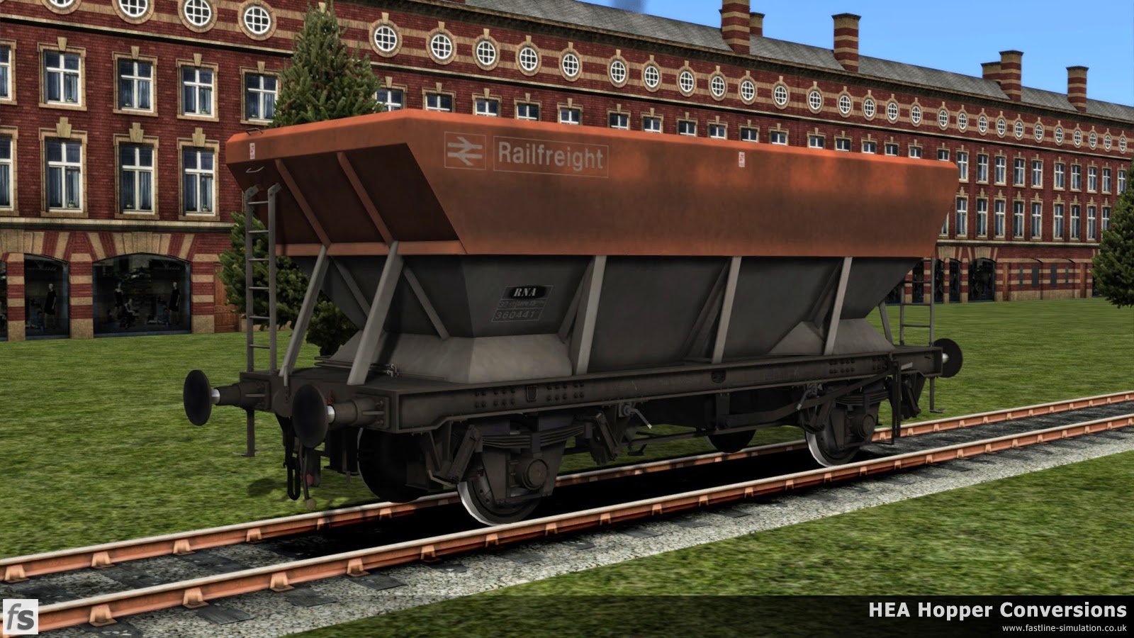 fastline simulation: HEA Hopper Conversions: Simple Barriers