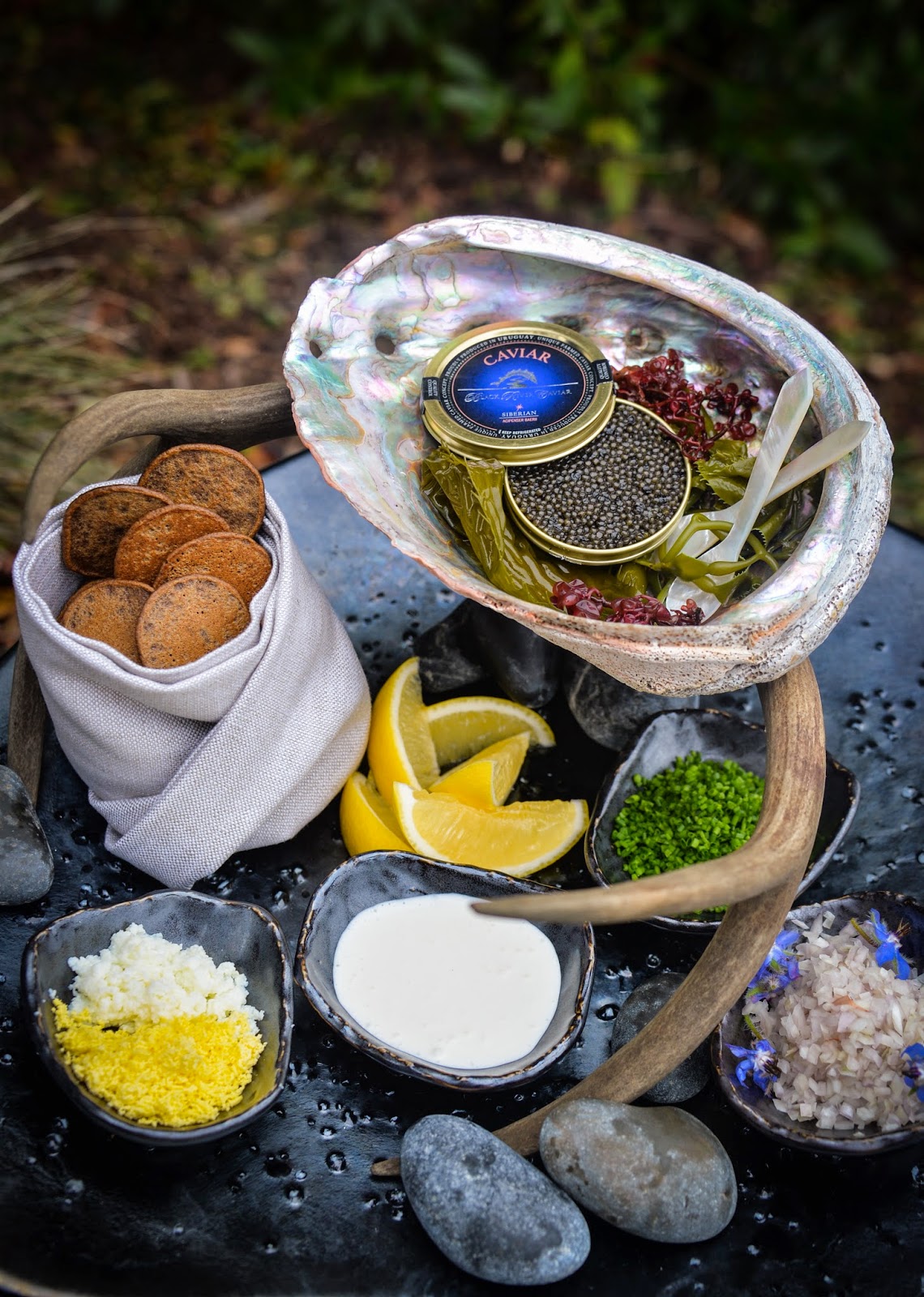 The Post Ranch Kitchen: Sierra Mar Caviar