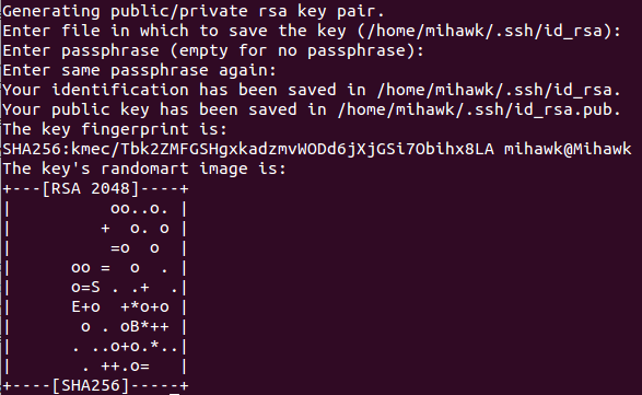 Tutorial programming: How - Setting id_rsa