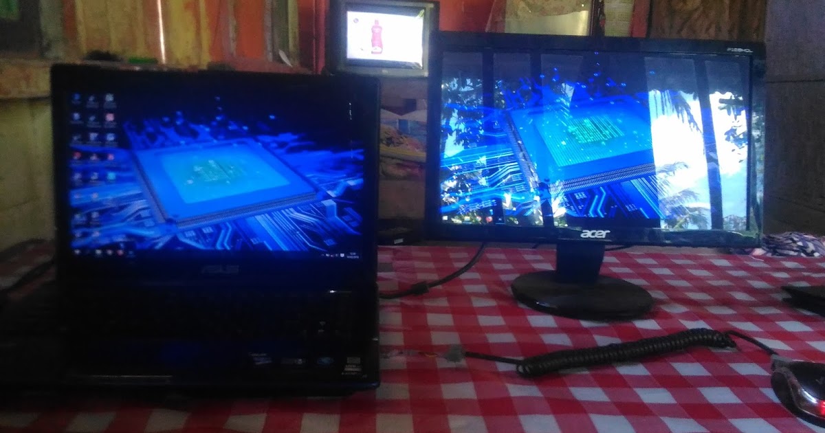 Cara memasang 2 monitor pada komputer atau laptop