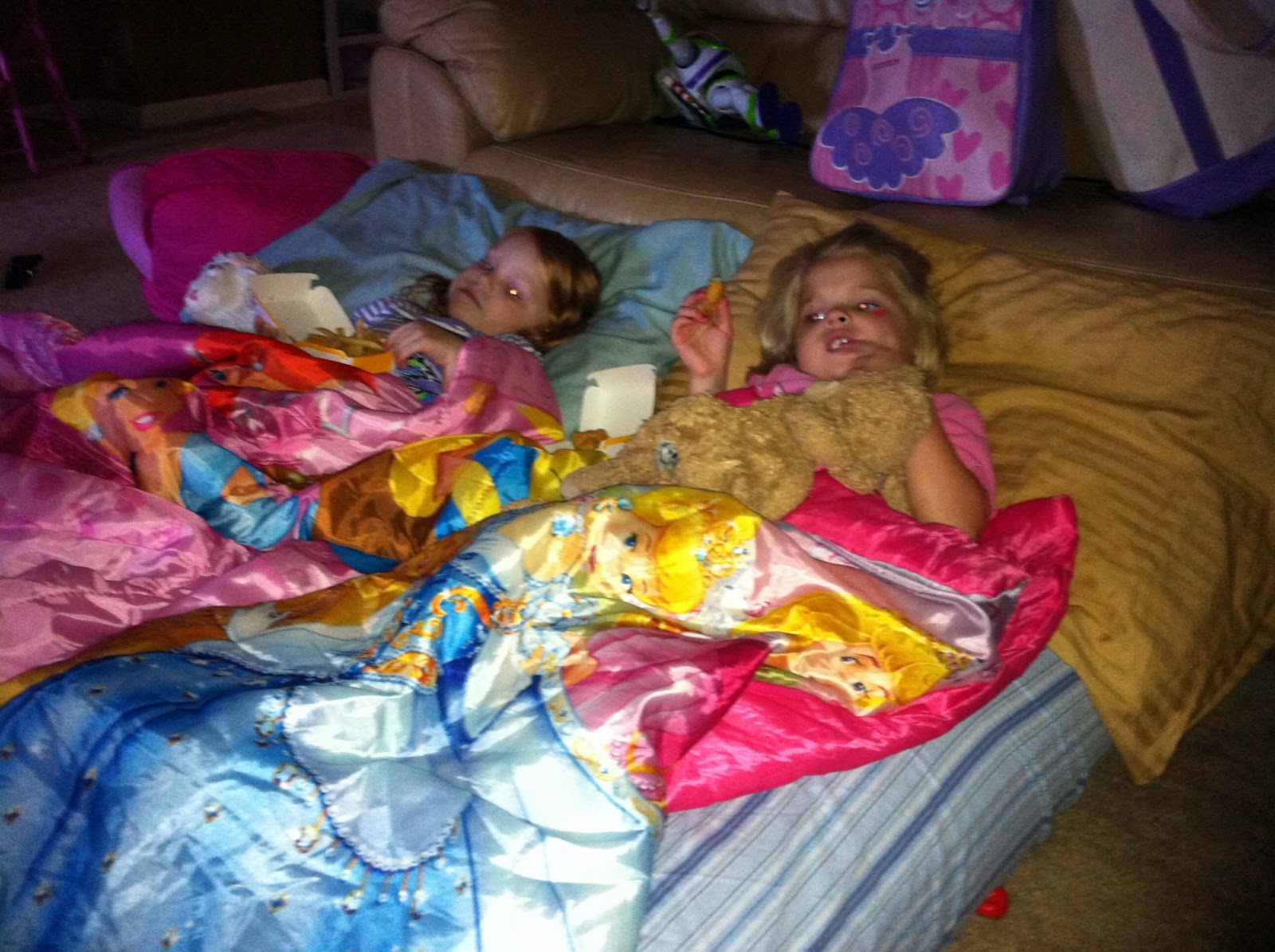 The Sheltons: First Sleepover