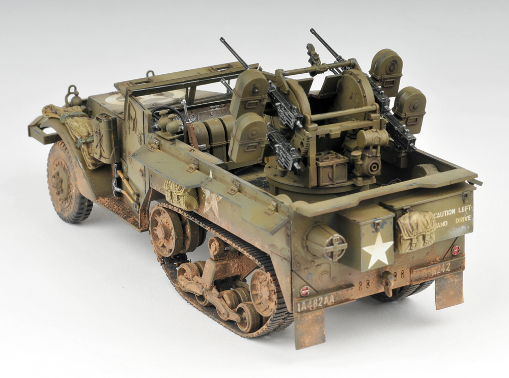 MY mini WORLD: 61. M16 Half Track – U.S.A. WWII (TAMIYA 1/35)