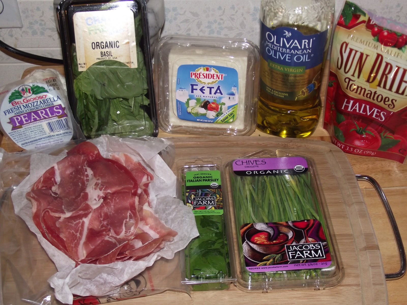 The Unabashed Kitchen Wench: Prosciutto Wrapped Feta