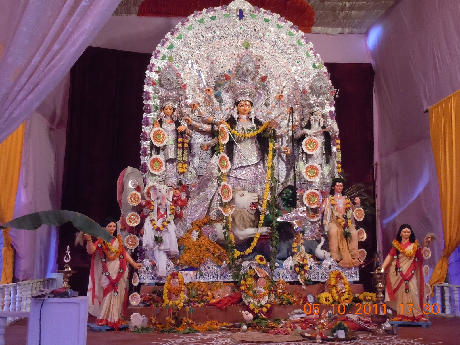 Durga Puja in Delhi - October 2011