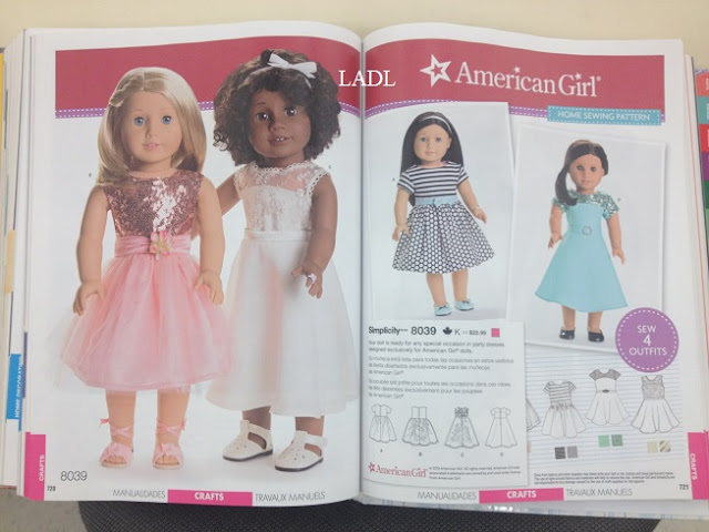 Living A Doll's Life : AG Simplicity Patterns + New Learn to Sew Sets ...