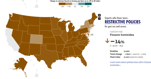 Maps Mania: How to Reduce Gun Deaths