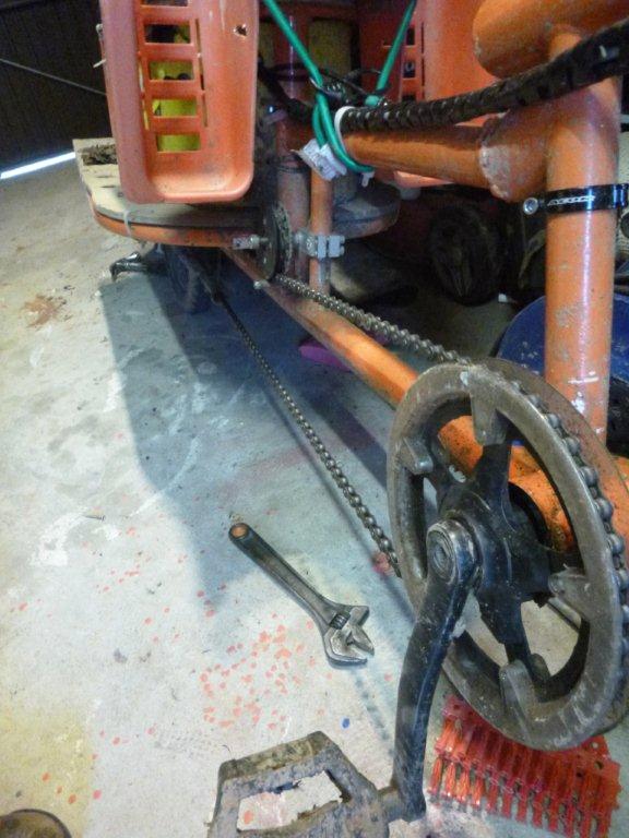 dorkythorpy: TerraCycle Chain Idler and Chain Tube Guide