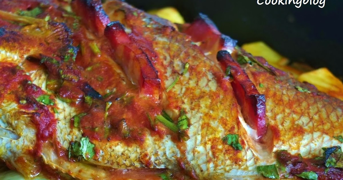 Cooking Books: Pargo no forno | Roasted snapper