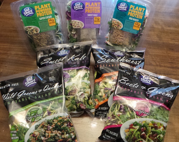 Remembering lunch and eating smart with Eat Smart salad kits.... # ...