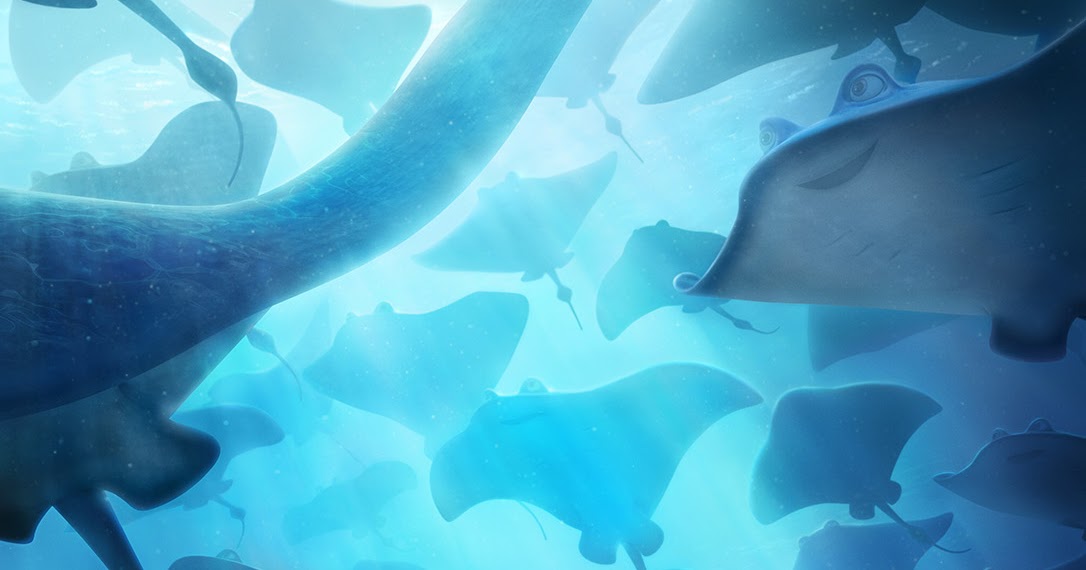 Sasaki Time: Finding Dory - Mantaray Poster