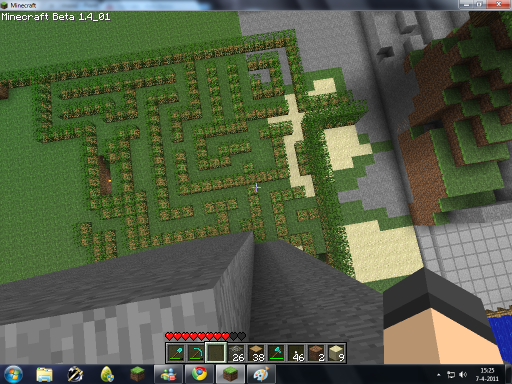 My MineCraft adventures: MineCraft maze!