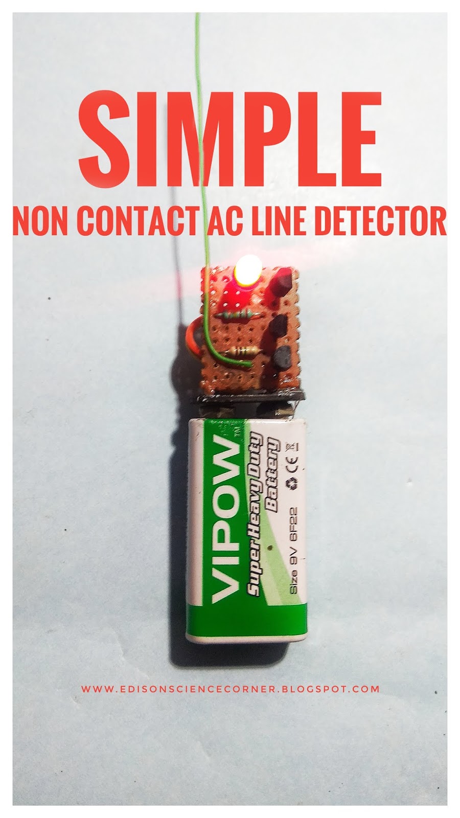 HOW TO MAKE CONTACTLESS AC LINE DETECTOR – ESCLabs