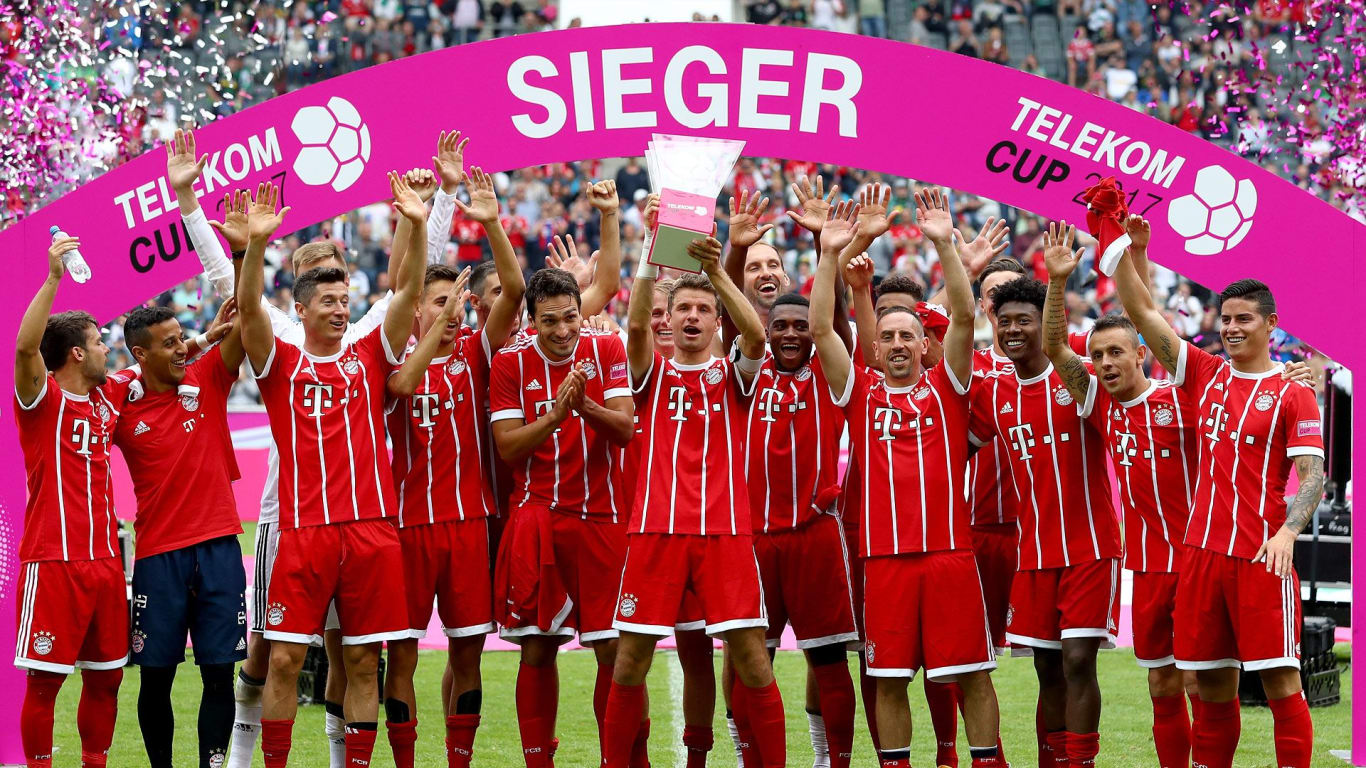 Bayern de Munique estreia James Rodríguez e fatura o tetra da Telekom ...