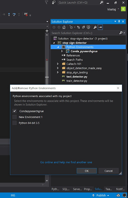 [Anaconda][Python][Visual Studio] How to add virtual environment to ...