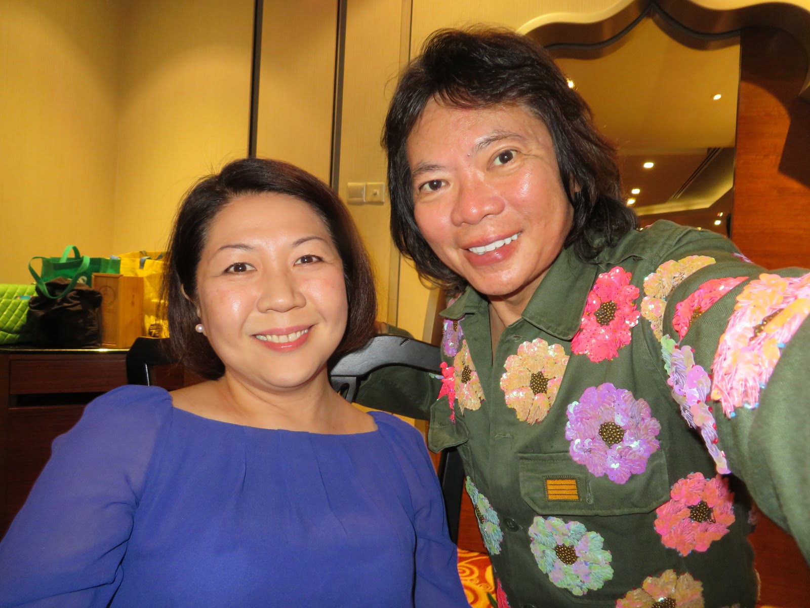 Kee Hua Chee Live!: SHARON LIAN AND CYNTHIA LOW HOSTED JOINT BIRTHDAY ...