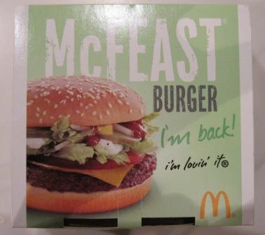 Frankly Cross Eyed: McFeast