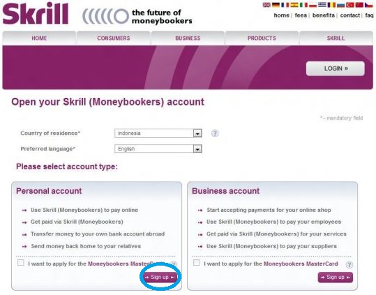 How to Create an Account Moneybookers (Skrill) for Beginners ~ Aunt ...