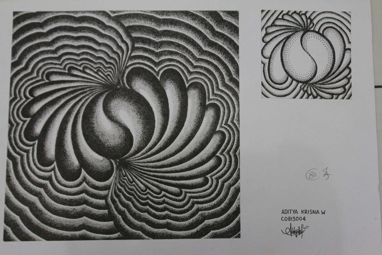 Nirmana dwimatra titik 2D [ koleksi 1 ] - Desain Interior UNS