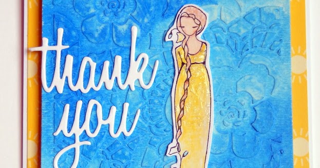 In Love with PAPER!!: Mixed Media TY card