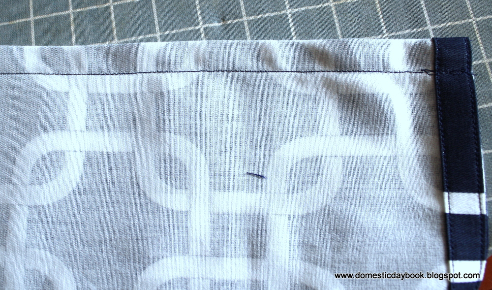 Simple Oversized Tote Bag with French Seams