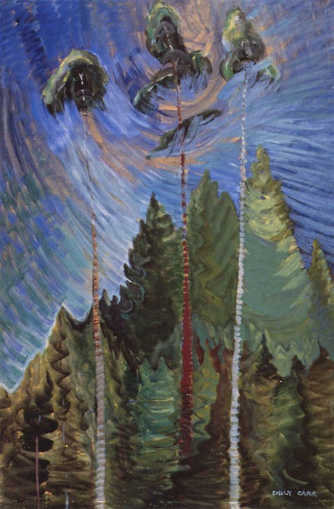 Vancouver Island Big Trees: Big Tree Art: Emily Carr