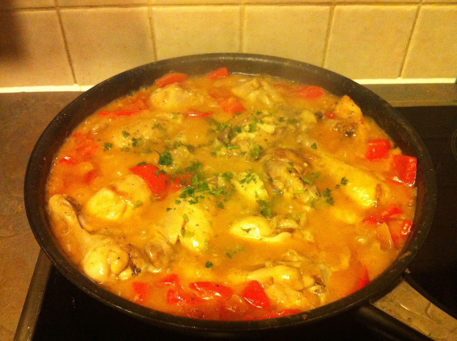 Don Victor's Homemade Spanish Cuisine: 9 - CHICKEN CHILINDRON (POLLO AL ...