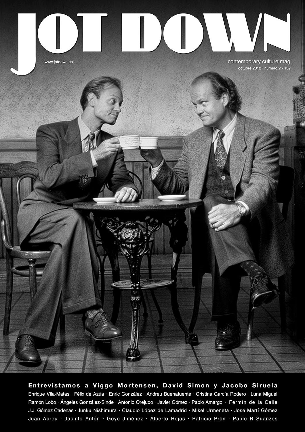 Portadas revista JOT DOWN