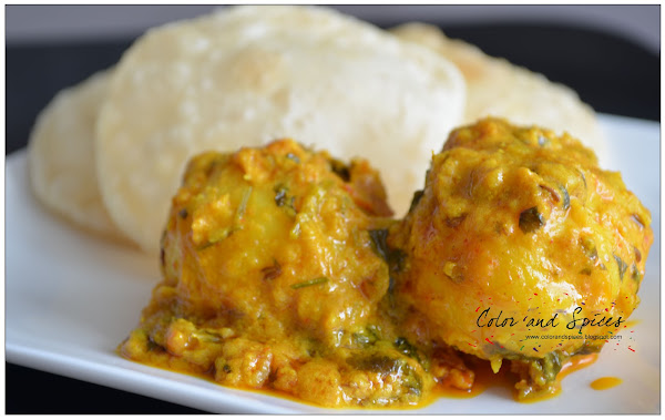 Color and Spices: Alur dum-bong style