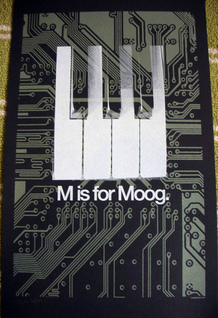 MATRIXSYNTH: Signed Moogest Poster Art for Bob Moog Foundation