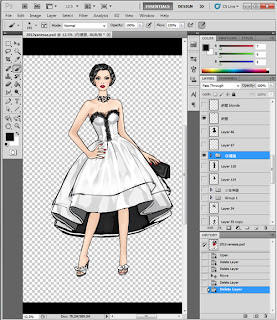 The Making of Paper Dolls: How I make a paper doll