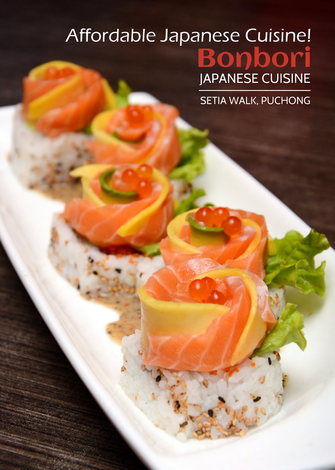 CHASING FOOD DREAMS: Bonbori Japanese Cuisine @ Setia Walk, Puchong