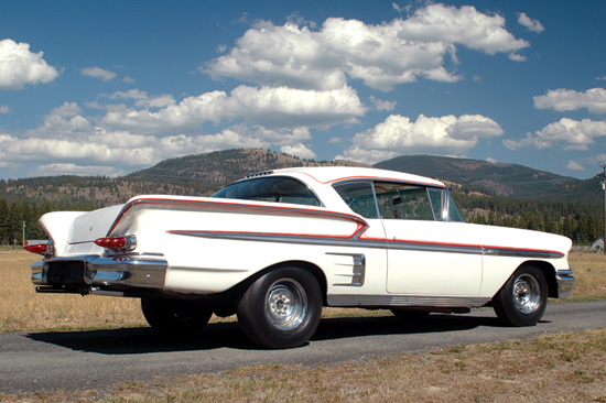 KIP'S AMERICAN GRAFFITI BLOG: THE CARS: '58 Chevy, Impala