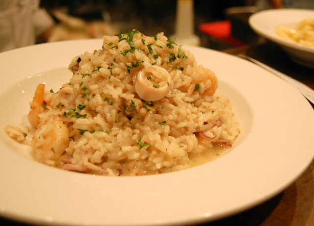 ROSTI TUSCAN KITCHEN: Seafood Risotto