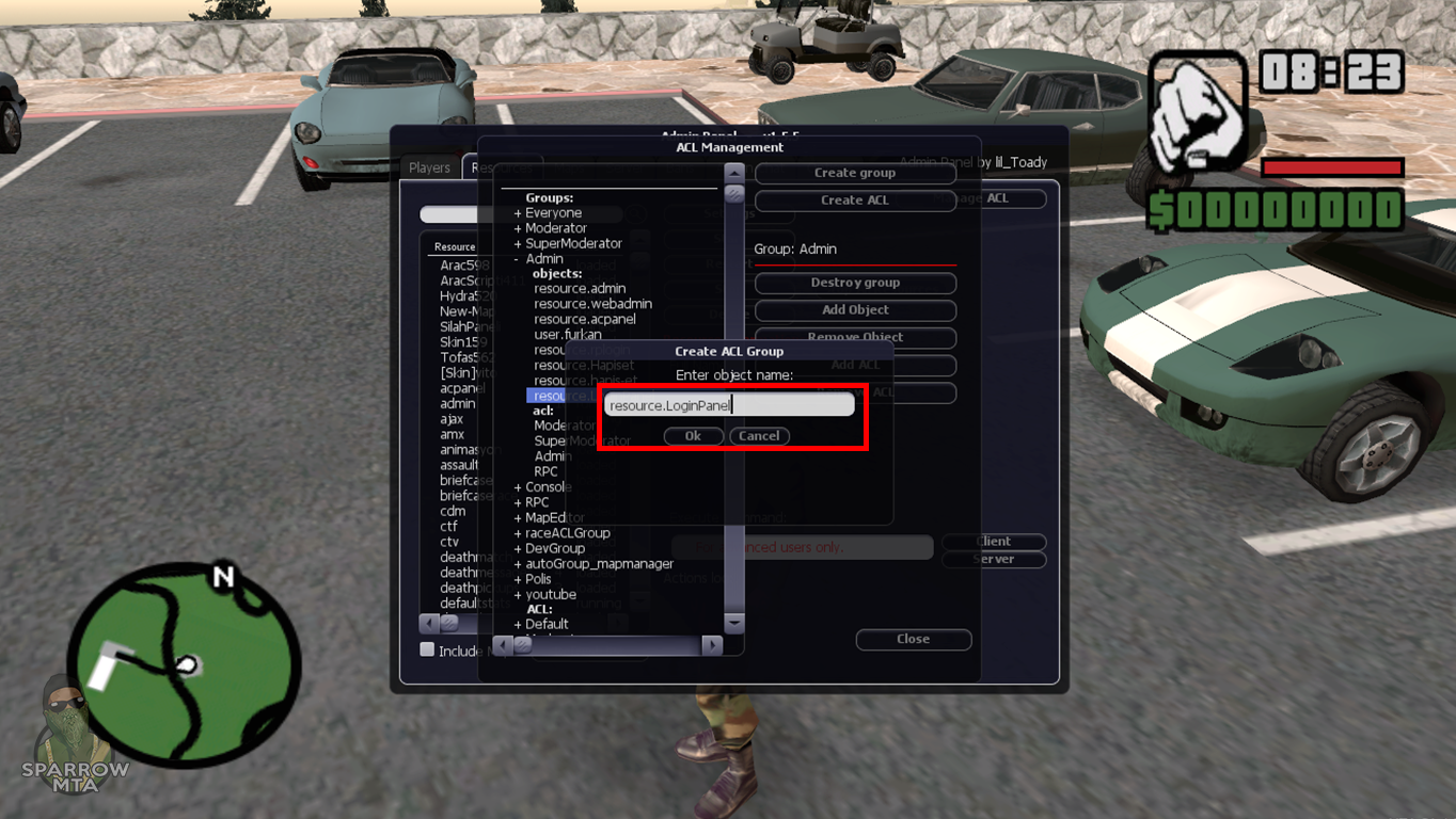 MTA SA Efsane Login Panel Scripti | SparroW | MTA Scriptleri