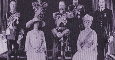 Roads to the Great War: 100 Years Ago: The British Royal Family Changes ...