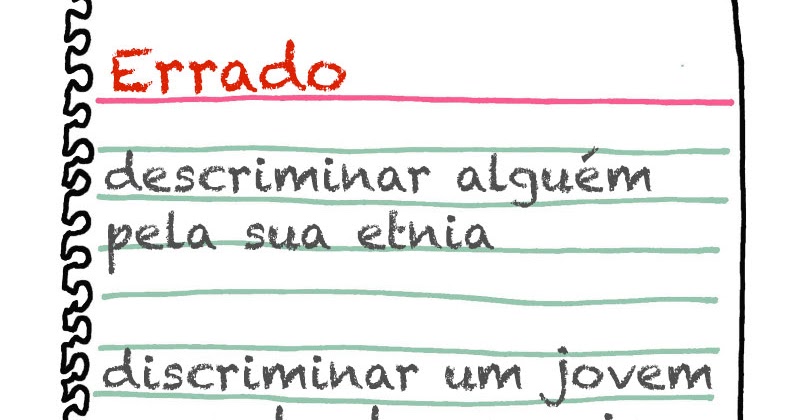 Estudar a língua: 6 - Descriminar / Discriminar