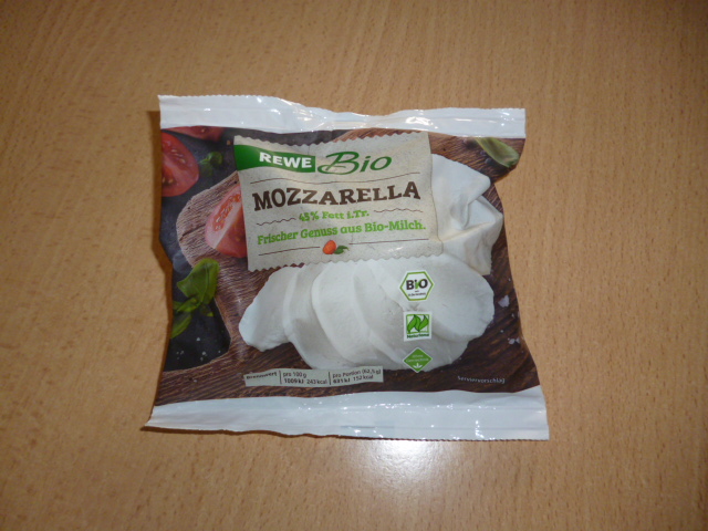 Moni´s Blog: REWE BIO MOZZARELLA im Test mit Rewe